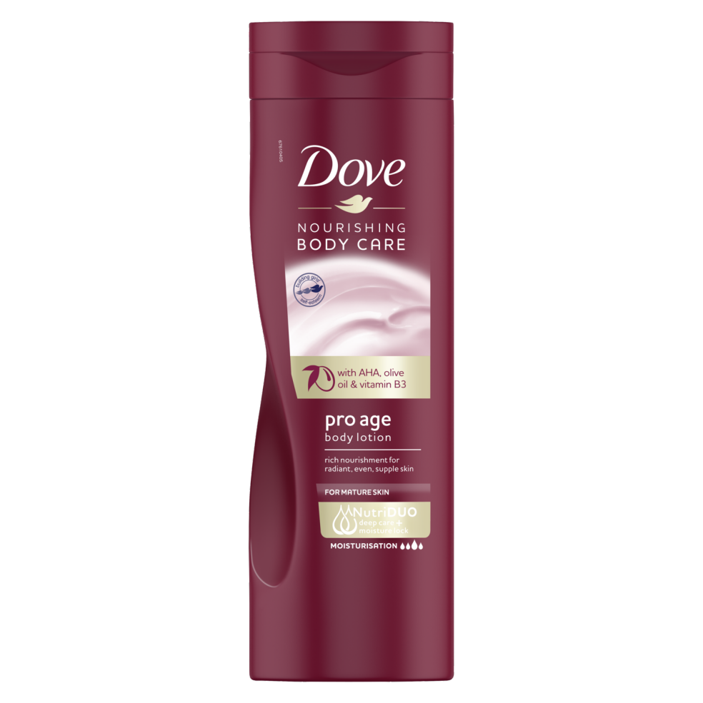 Dove pro age body lotion nourishing body moisturiser 400ml - SME ...